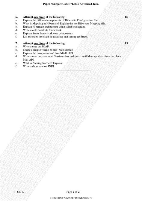 university of mumbai t y b sc i t sem v advanced java revised old