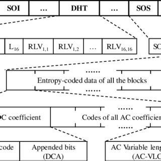 The Structure Of The JPEG Bitstream Download Scientific Diagram