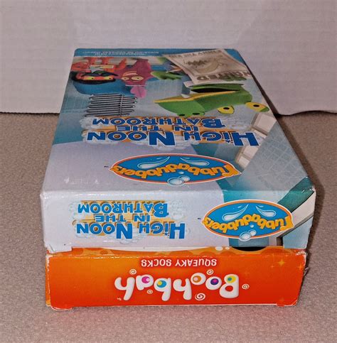💥tubbabubers High Noon In The Bathroom And Boohbah Squeaky Socks Vhs Rare