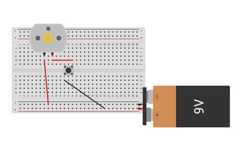 Circuit Design Control A Motar Tinkercad