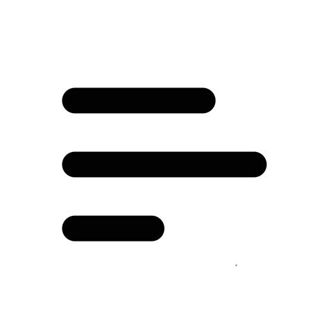 Left Equally Spaced Align Alignment Icon In Transparent Background Basic App And Web UI Bold