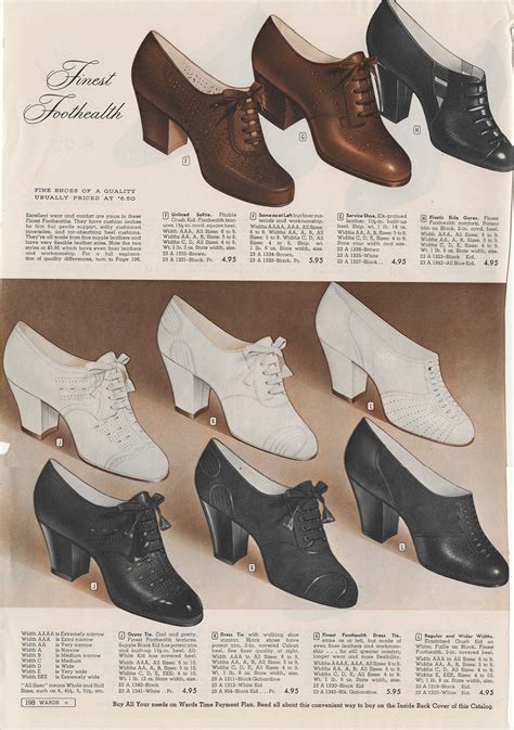The Closet Historian: Cataloging Catalogs: Shoes!, Montgomery Wards ...