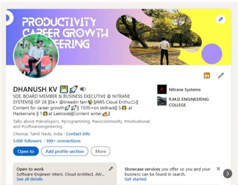 Dhanush Kv On Linkedin Software Motivational Carrer Fitness