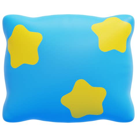 pillow 3d render icon illustration 12243182 png