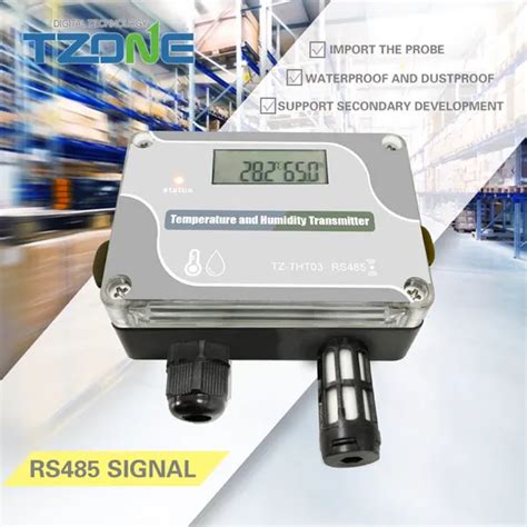 RS485 Temperature Humidity Transmitter Industrial Temperature Sensor Temperature Humidity