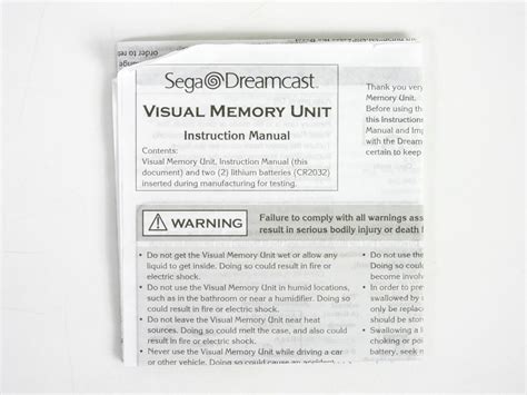 Visual Memory Unit Vmu Sega Dreamcast Retro Mtl