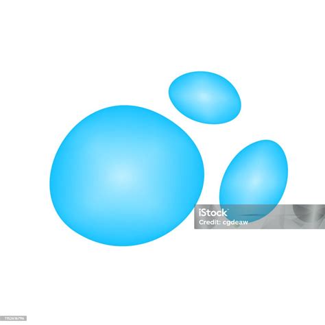 물 드롭 스플래시 흰색 배경에 고립 요소 로고 및 아이콘 워터 드롭 튄 간단한 이미지 배너 송 크 란 축제에 대 한 스플래시