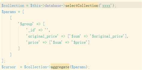 Php Select Sum Column By With Mongodb And Laravel Stack Overflow