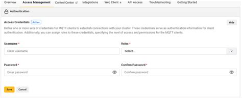 Hivemq Cloud Authentication And Authorization Hivemq Documentation