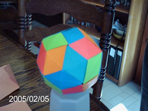 Rhombic Triacontahedron 7 Steps Instructables