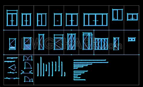 68 Download Free Dynamic Cad Door Blocks Library