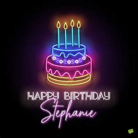 Happy Birthday Stephanie Images And Wishes To Share