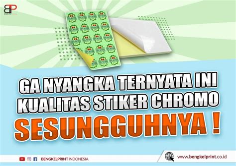 Kelebihan Stiker Chromo Berkualitas Tinggi Pahami Kekurangannya
