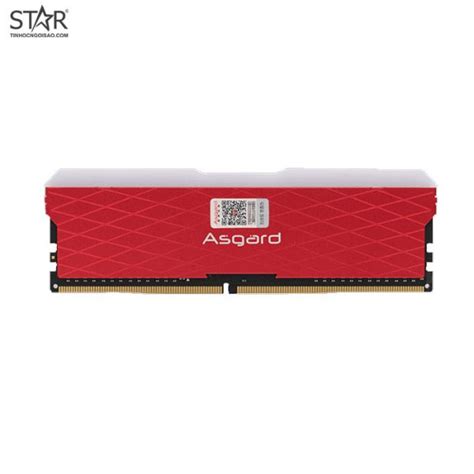 Ram Ddr4 Asgard 8g3000 Rgb Tản Nhiệt Thép Tin Học Star Tin Học Star