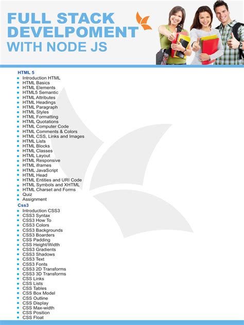 fullstack with nodejs pdf html java script