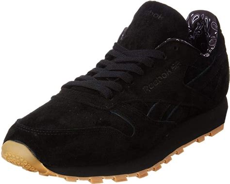 Reebok Cl Leather Tdc Casual Mens Shoes Size 45 Black