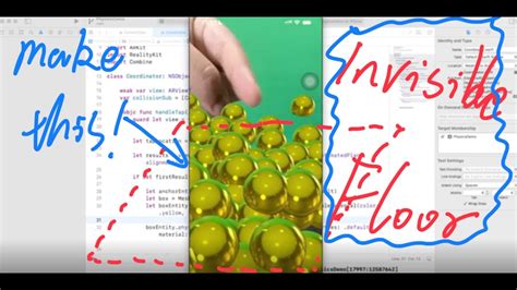 【apple Ar App Dev Bootcamp Realitykit】17 How To Make An Invisible Floor