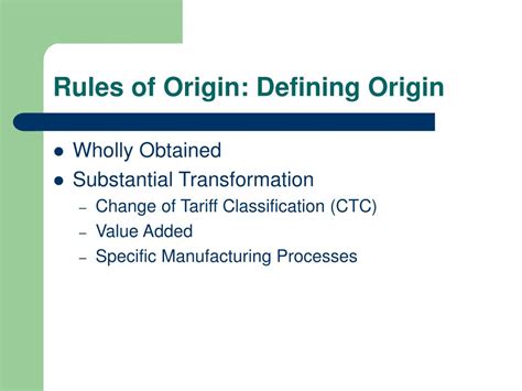 Ppt Standards And Rules Of Origin In East Asia Introducing The Key Issues Powerpoint