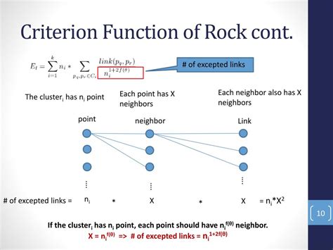 Ppt Rock A Robust Clustering Algorithm For Categorical Attributes