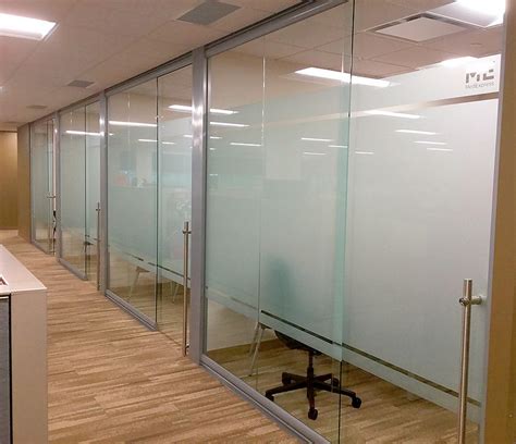 Frosted Glass Wall Panel