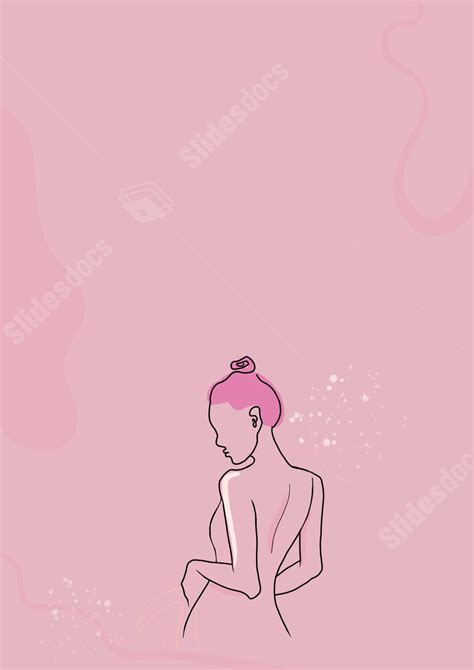 Cute Line Of Women Page Border Background Word Template And Google Docs For Free Download