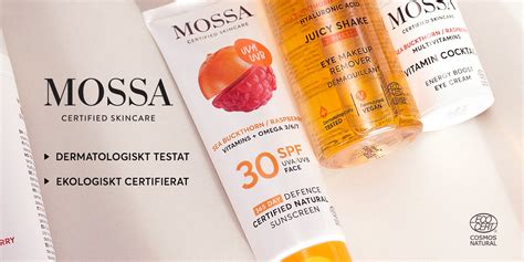 Mossa Skincare Naturlig Hudvård Hos Nordicfeel Nordicfeel