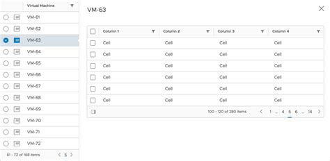 Datagrid Master Detail View Design Issue Vmware Archive Clarity GitHub