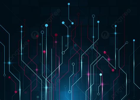 Creative Light Effect Technology Chip Texture Background Creativity