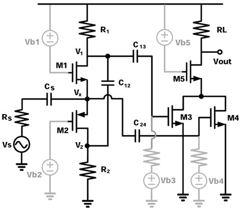 Low Noise Amplifier Full Schematic Download Scientific Diagram