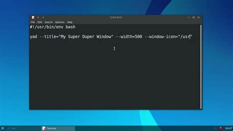 Create A Gui Application With Yad Youtube