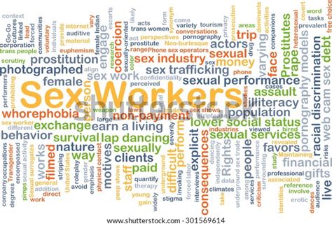 Background Concept Wordcloud Illustration Sex Workers Stock Illustration 301569614 Shutterstock