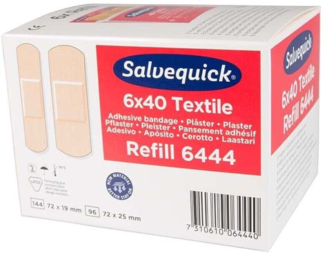 Holthaus Salvequick Pflasterstrips Textile Refill 6444 6 X 40 Stk Ab 47 99 € Preisvergleich