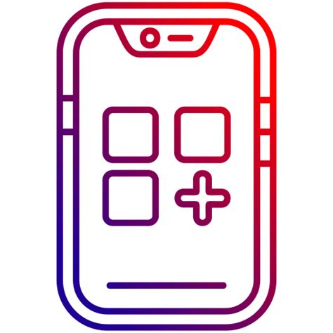 App Generic Gradient Outline Icon