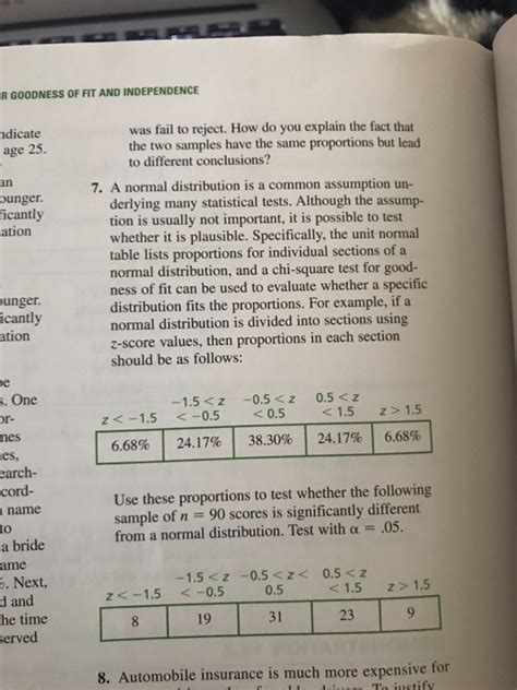 Solved A Normal Distribution Is A Common Assumption