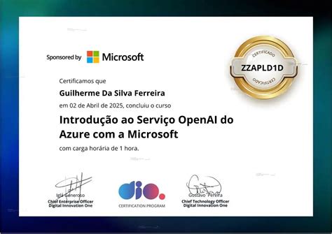Introdução Ao Serviço Openai Do Azure Com A Microsoft Guilherme Ferreira