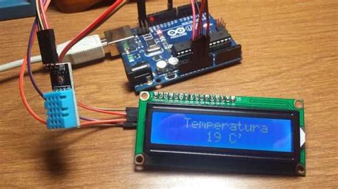 mostrar temperatura en display con arduino de sensor dht11 y