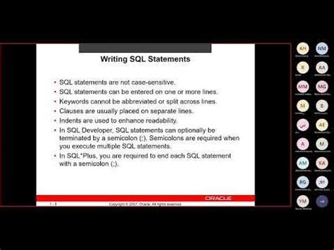 Oracle Developer SQL lesson 1 شرح عربي - YouTube