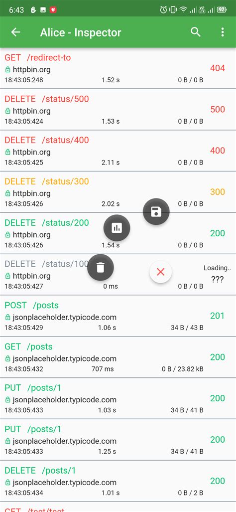 Request Inspector For Flutter Application