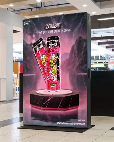 Zombie Stimz Extreme Energy Drink Behance