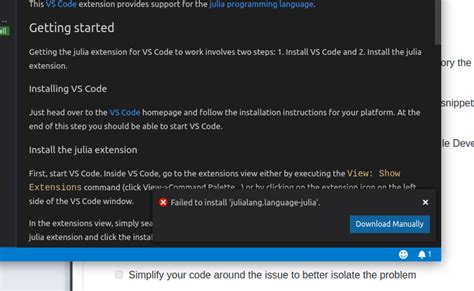 Extensions Can T Be Installed On Issue Microsoft Vscode GitHub