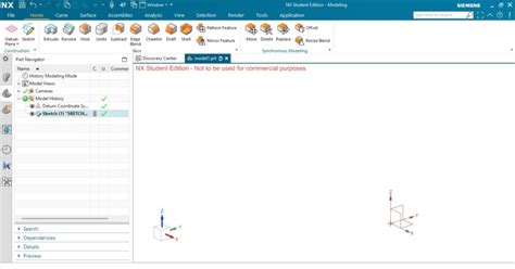 how can i find some features for modelling from old versions of nx for