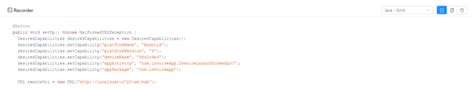Recorder In Appium Inspector Naveen Automationlabs