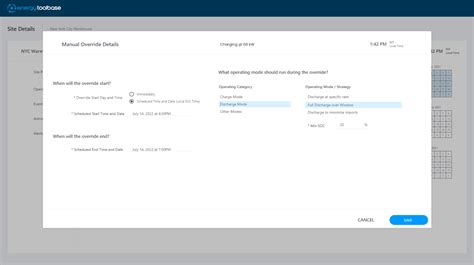 override commands energy toolbase
