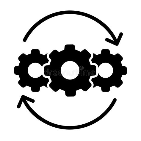 Operations Vector Icon Process Illustration Sign Support Symbol