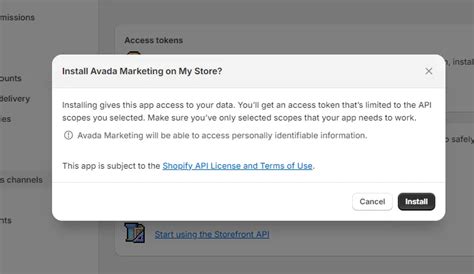 Generate Credentials From The Shopify Admin A Simple Guide