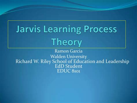 Jarvis Learning Process Theory Pptx Workshops And Classes Hobbies