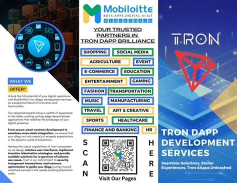 Tron Dapps Development Services Ppt