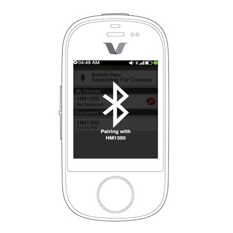 Connecting A Bluetooth Device From The Smartbadge