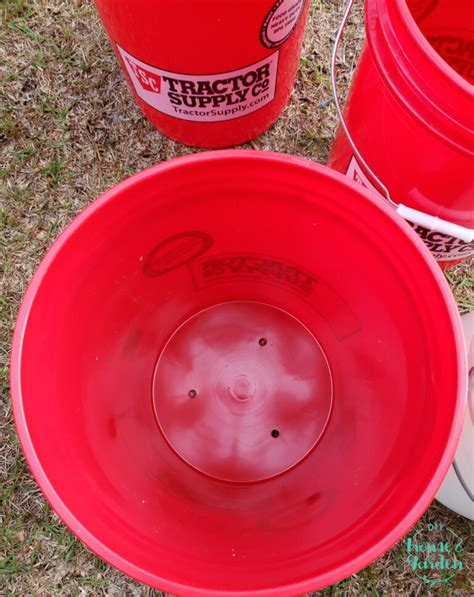 Build A Bucket Planter Guide Diyhomegardenblog
