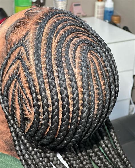 Side Cornrows Braids Hairstyle Artofit